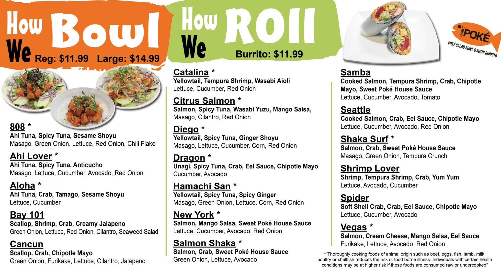 Sweet Poke – The Best Poke and Sushi Burrito in Las Vegas!